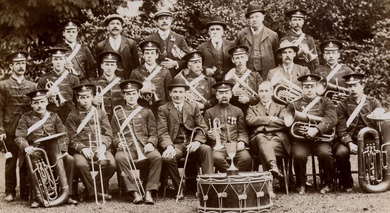 St Agnes Brass Band Contest 1914 - Cornish National Music Archive