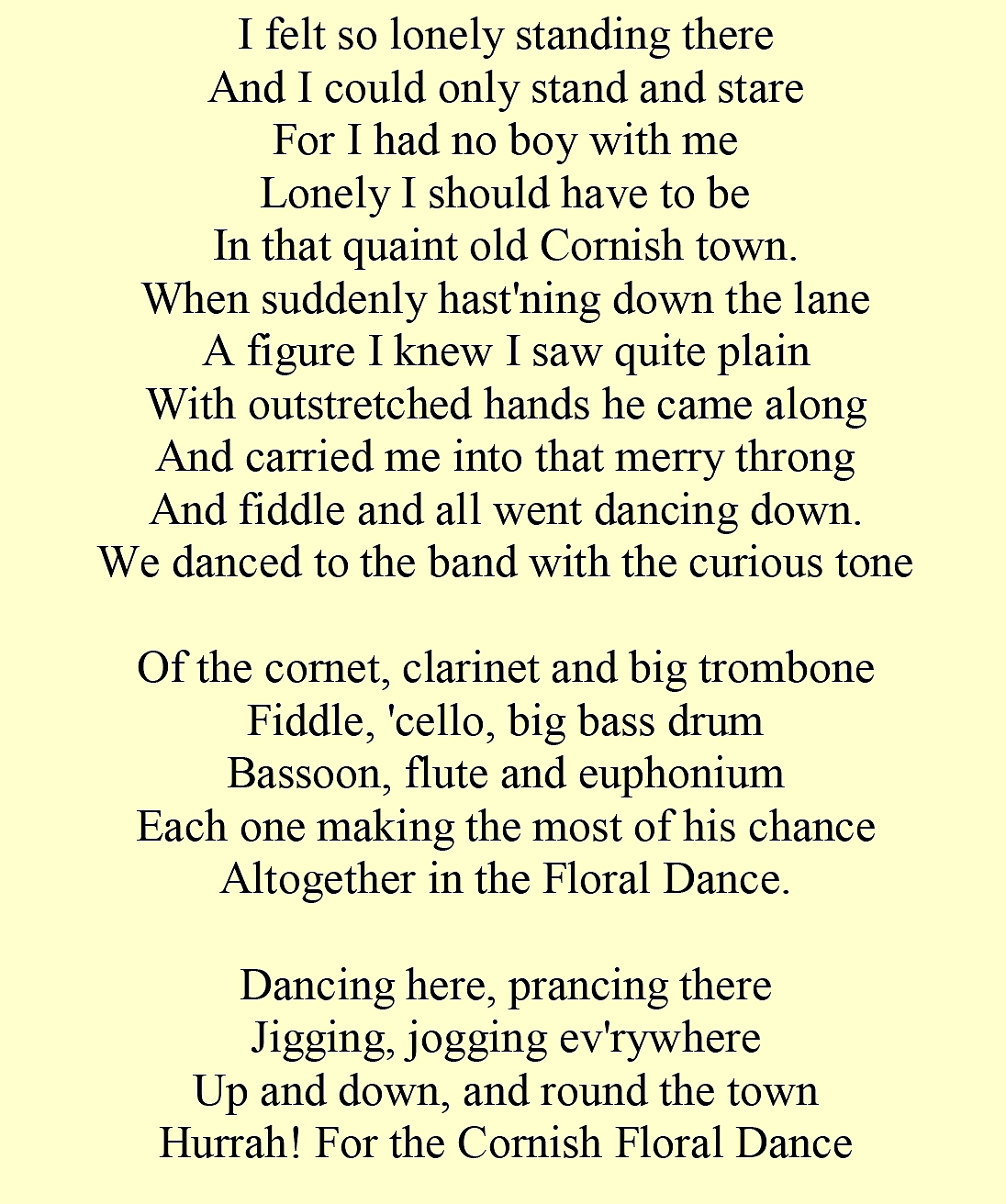 Helston Flora Day - Cornish National Music Archive