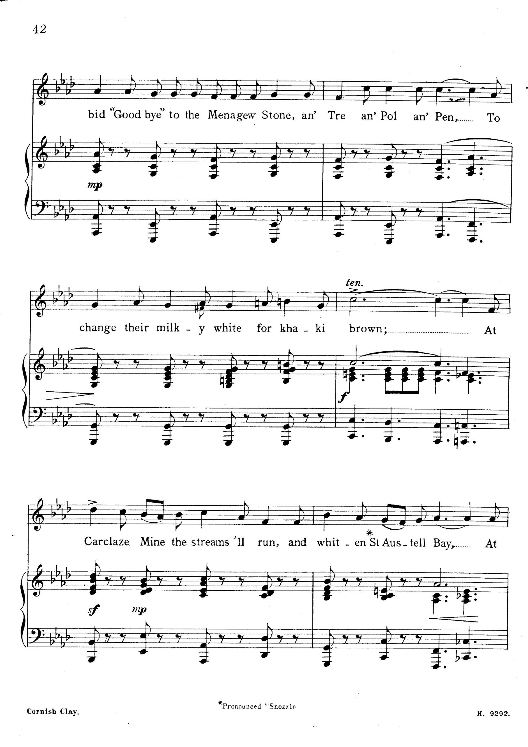 Cornish Clay - Cornish National Music Archive