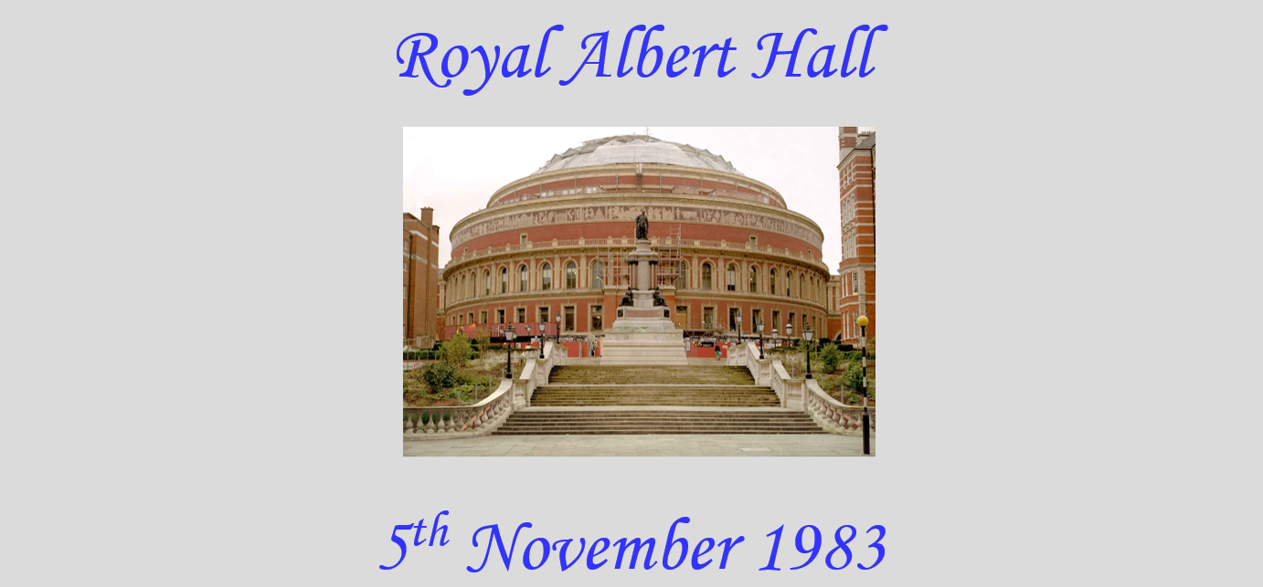 1000 Cornish Male Voices - Royal Albert Hall 1983 - Cornish National ...