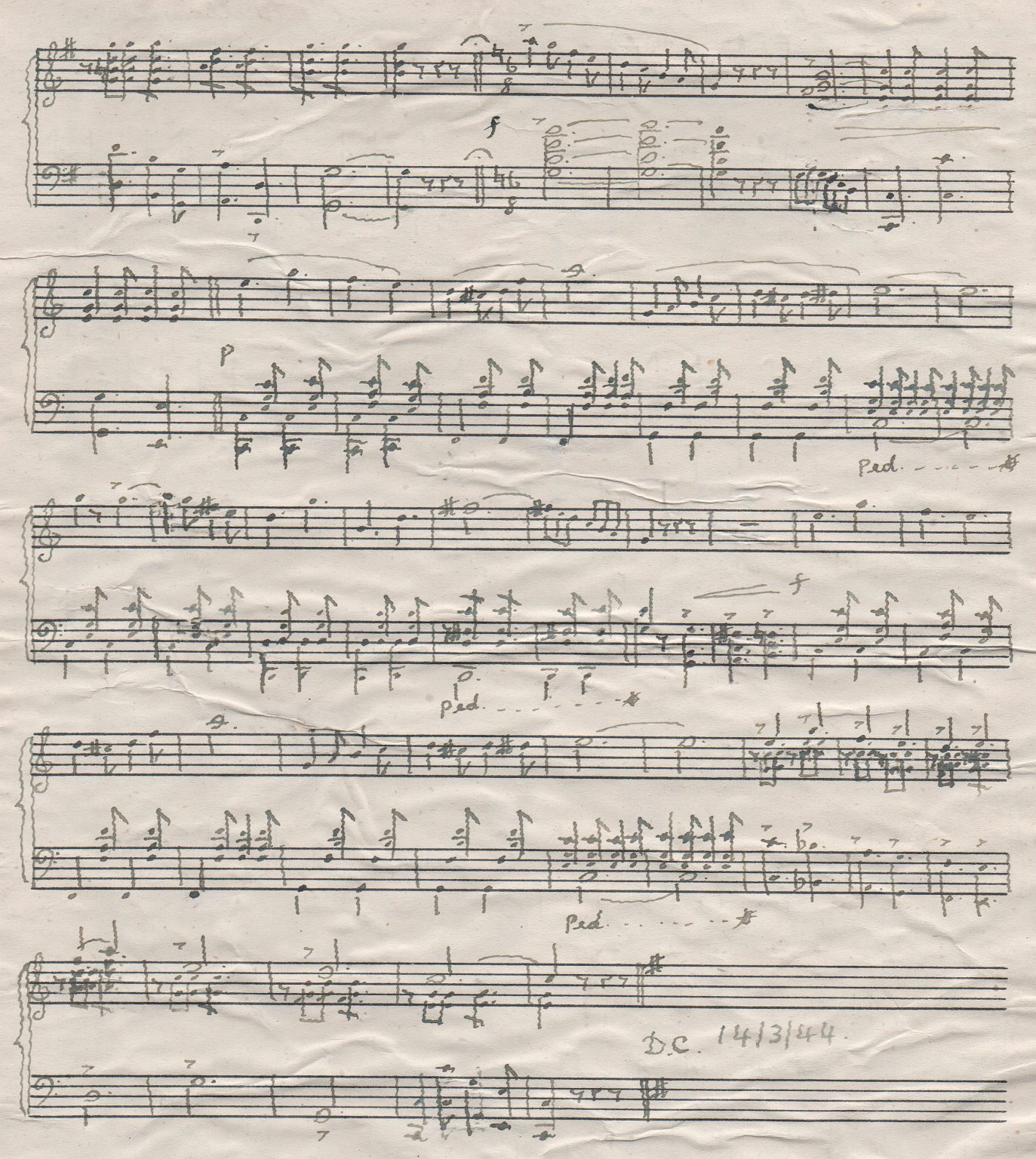 Tarnopol (Piano Solo) by Edwin J Williams - Cornish National Music Archive