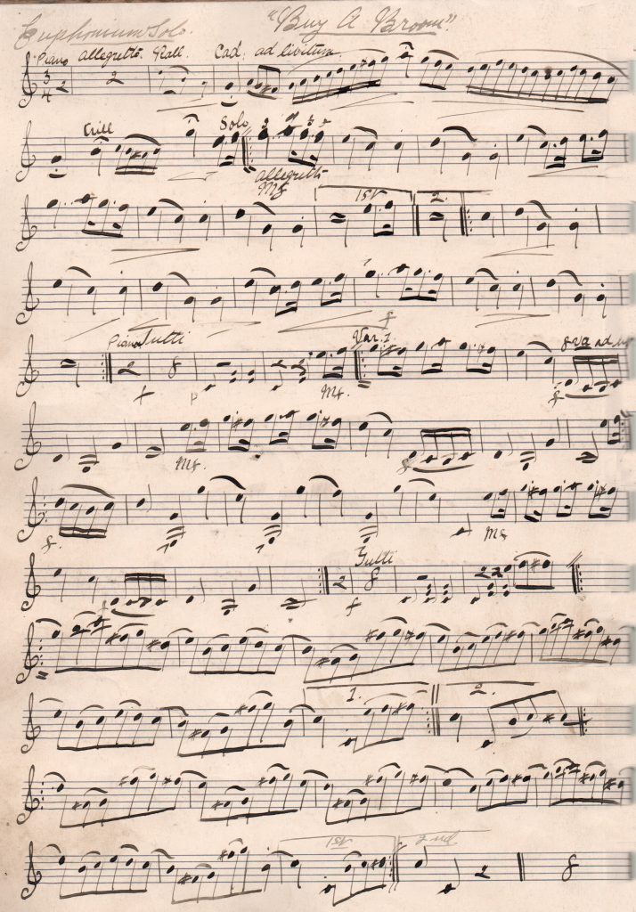 Buy A Broom (Euphonium Solo) by Edwin J Williams - Cornish National ...