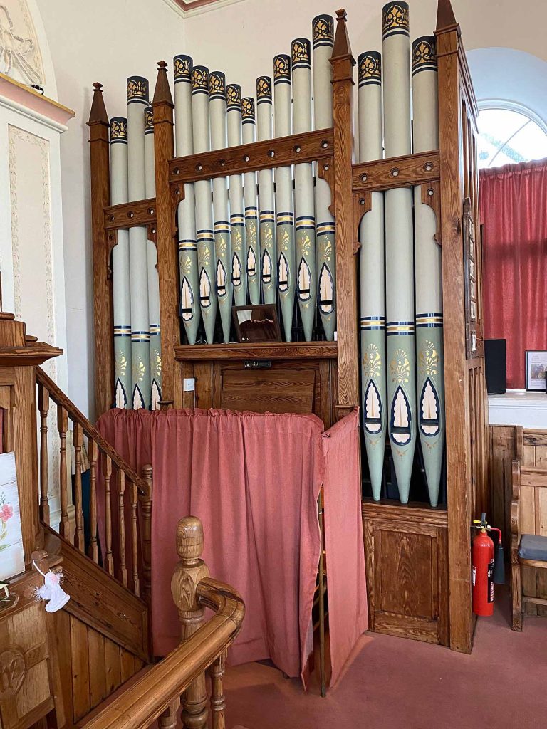 One Village and two historic, Cornish pipe-organs (Ruan Minor ...